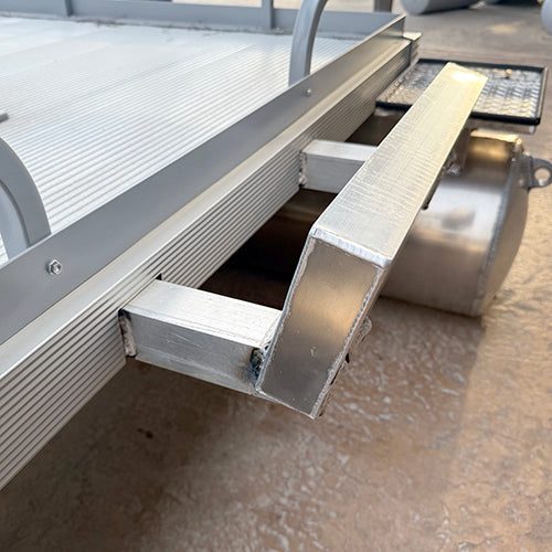 Two-Man Pontoon Fishing Boat | Pond King Champ | Custom Pontoon